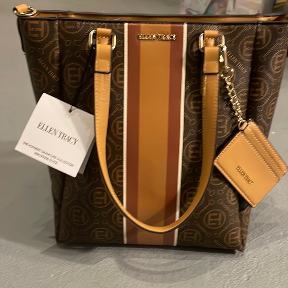 Ellen Tracy | Bags | Nwt Ellen Tracy Shopper Tote | Poshmark